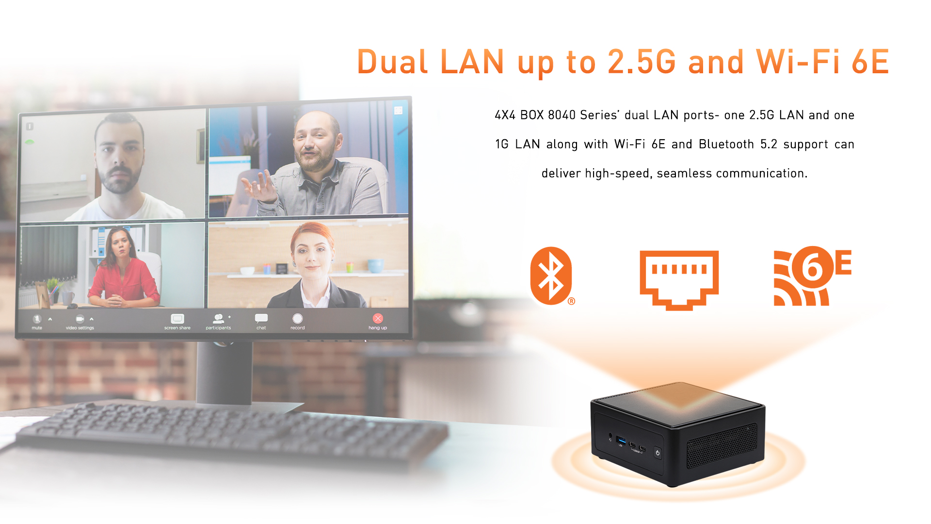 ASRock Industrial - 4X4 BOX-8840U